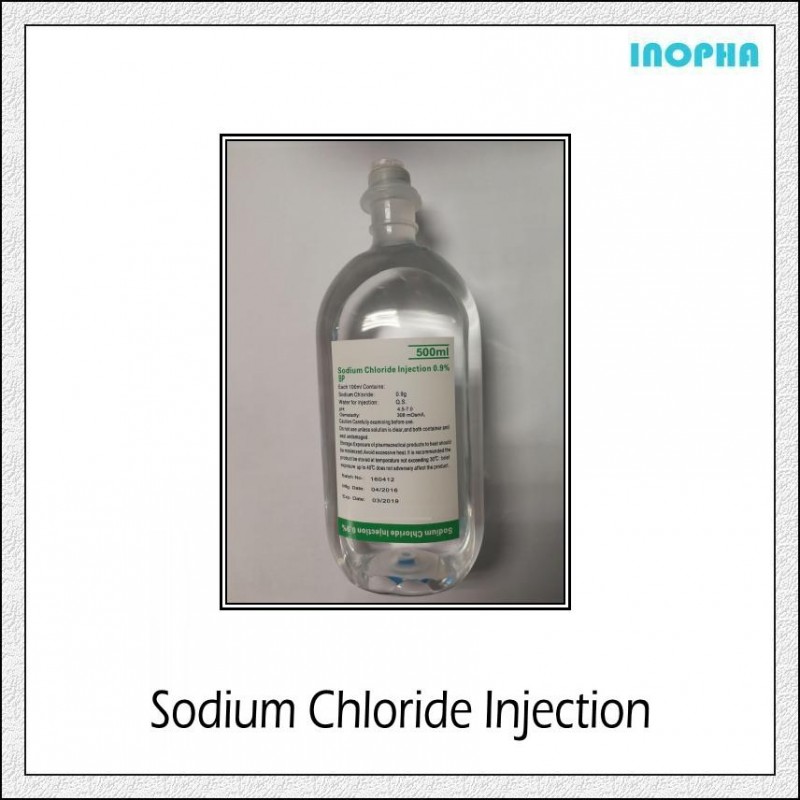 Sodium Chloride Injection 0.9% 500ml- INOPHA INTERNATIONAL CO.,LIMITED